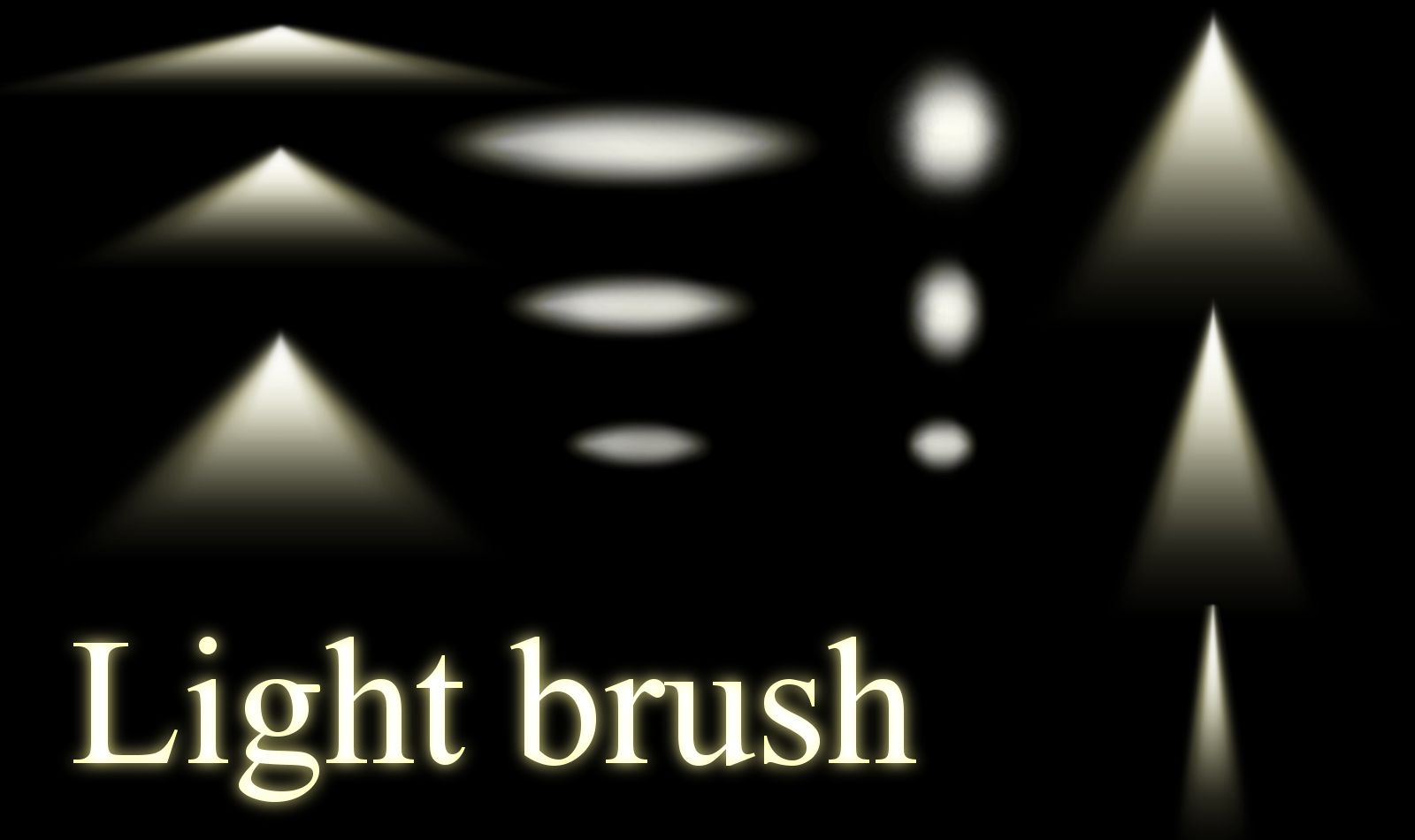 Webtoon Brush_Lighting Brush Set