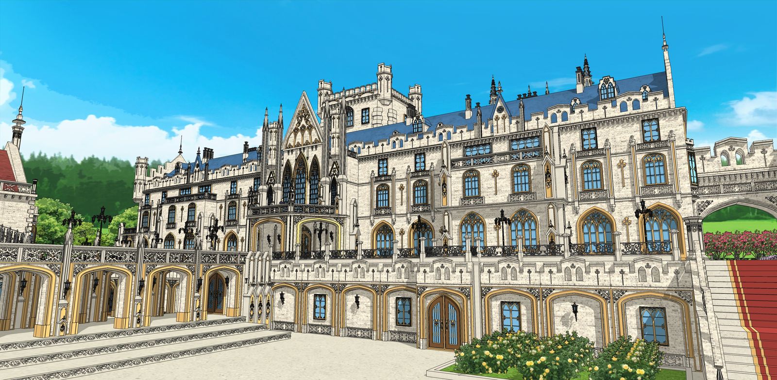 Romantic Fantasy Mansion