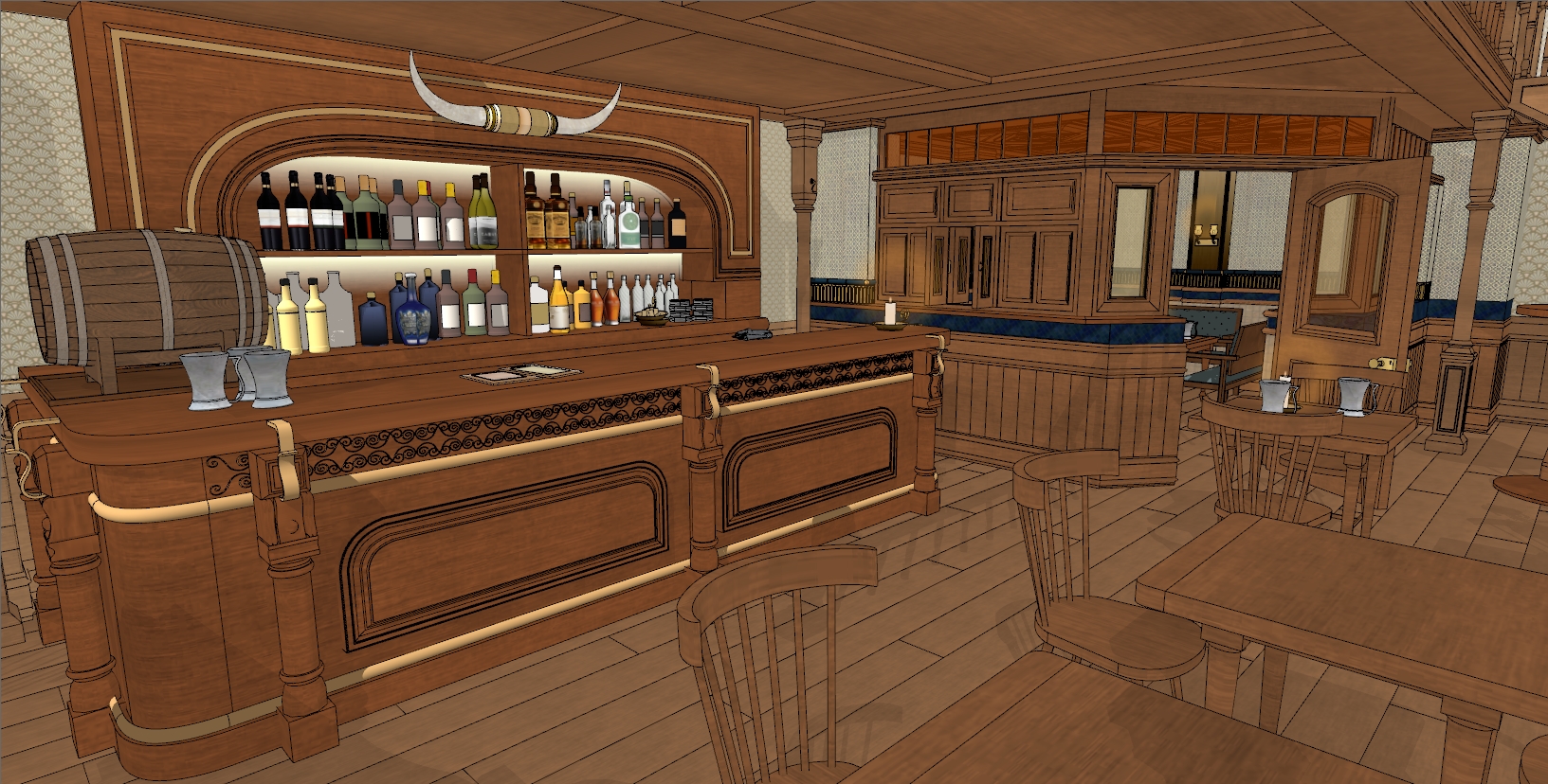 19th Century Salon & Club - Western Salon