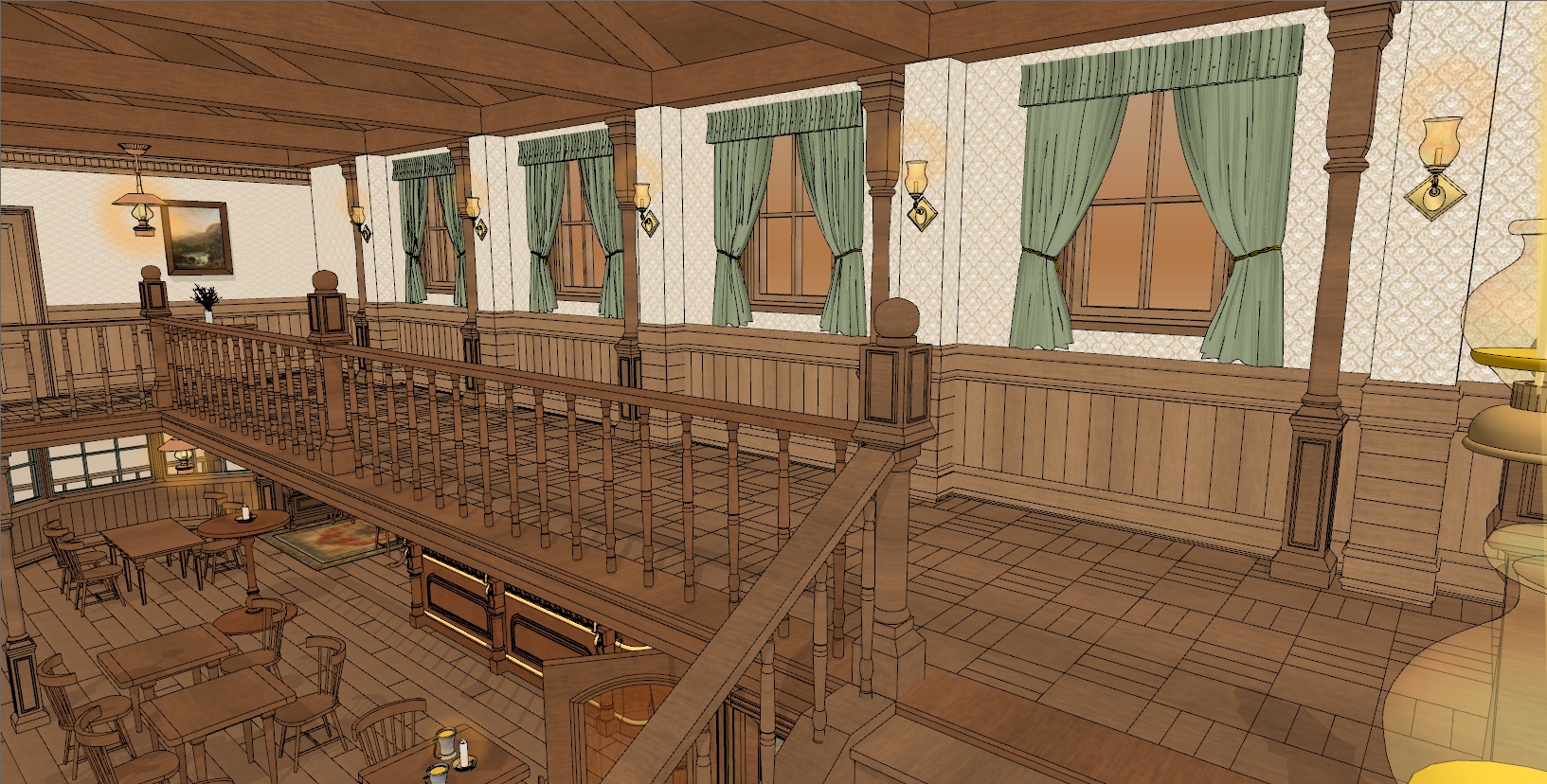 19th Century Salon & Club - Western Salon
