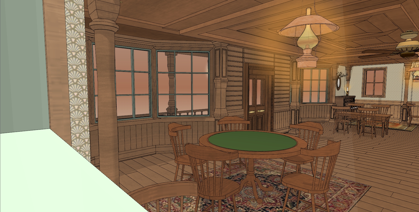 19th Century Salon & Club - Western Salon