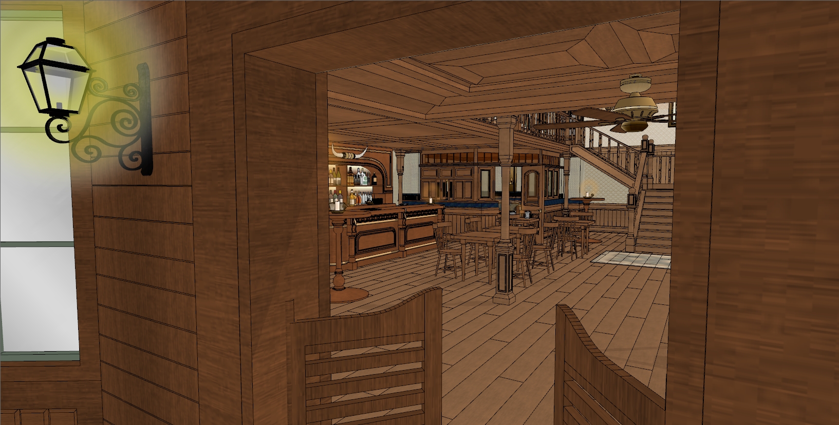 19th Century Salon & Club - Western Salon