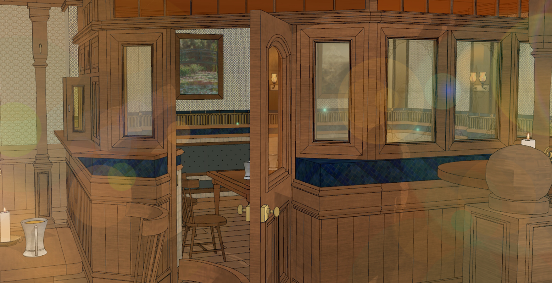 19th Century Salon & Club - Western Salon