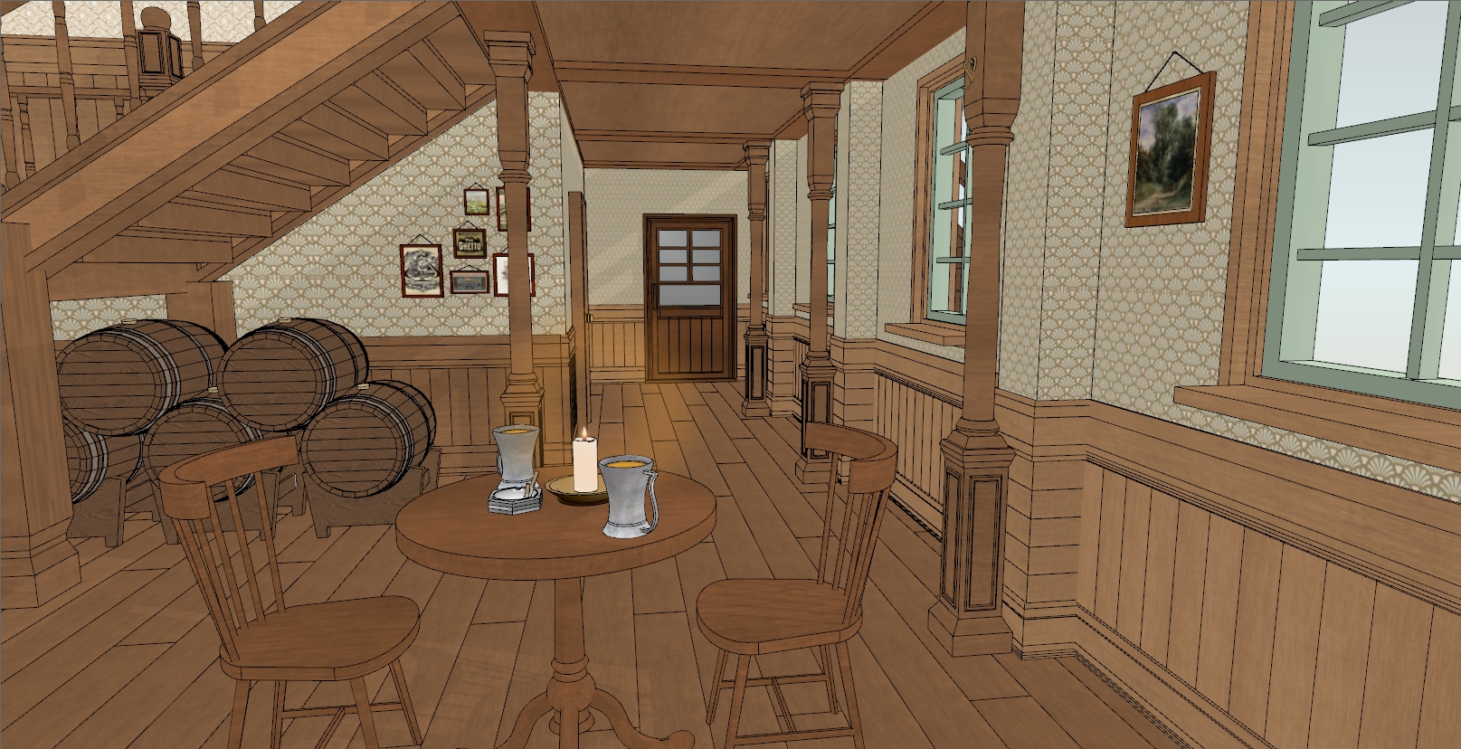 19th Century Salon & Club - Western Salon